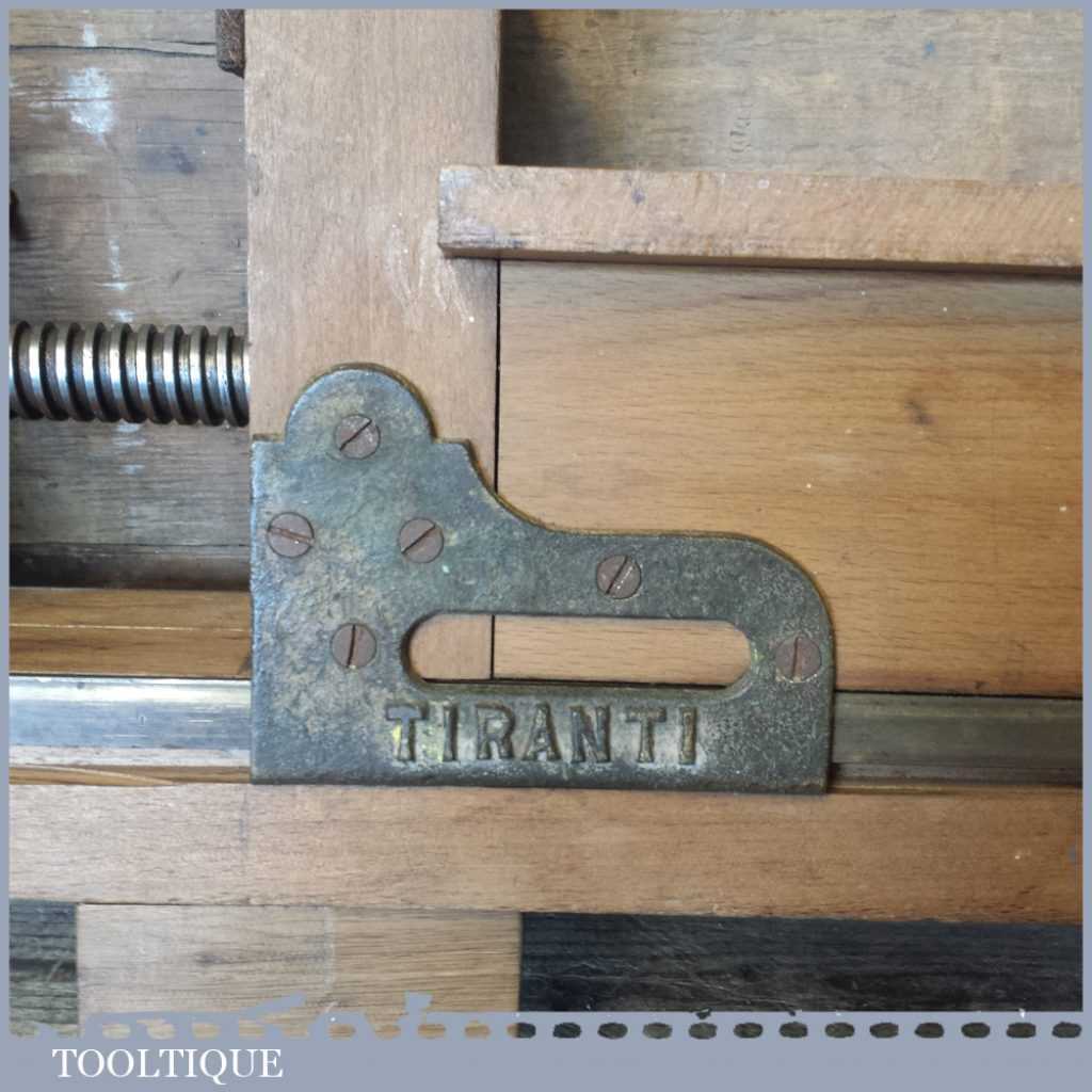 Vintage Tiranti London Beechwood Carving Vice Scopas Chops – Good ...