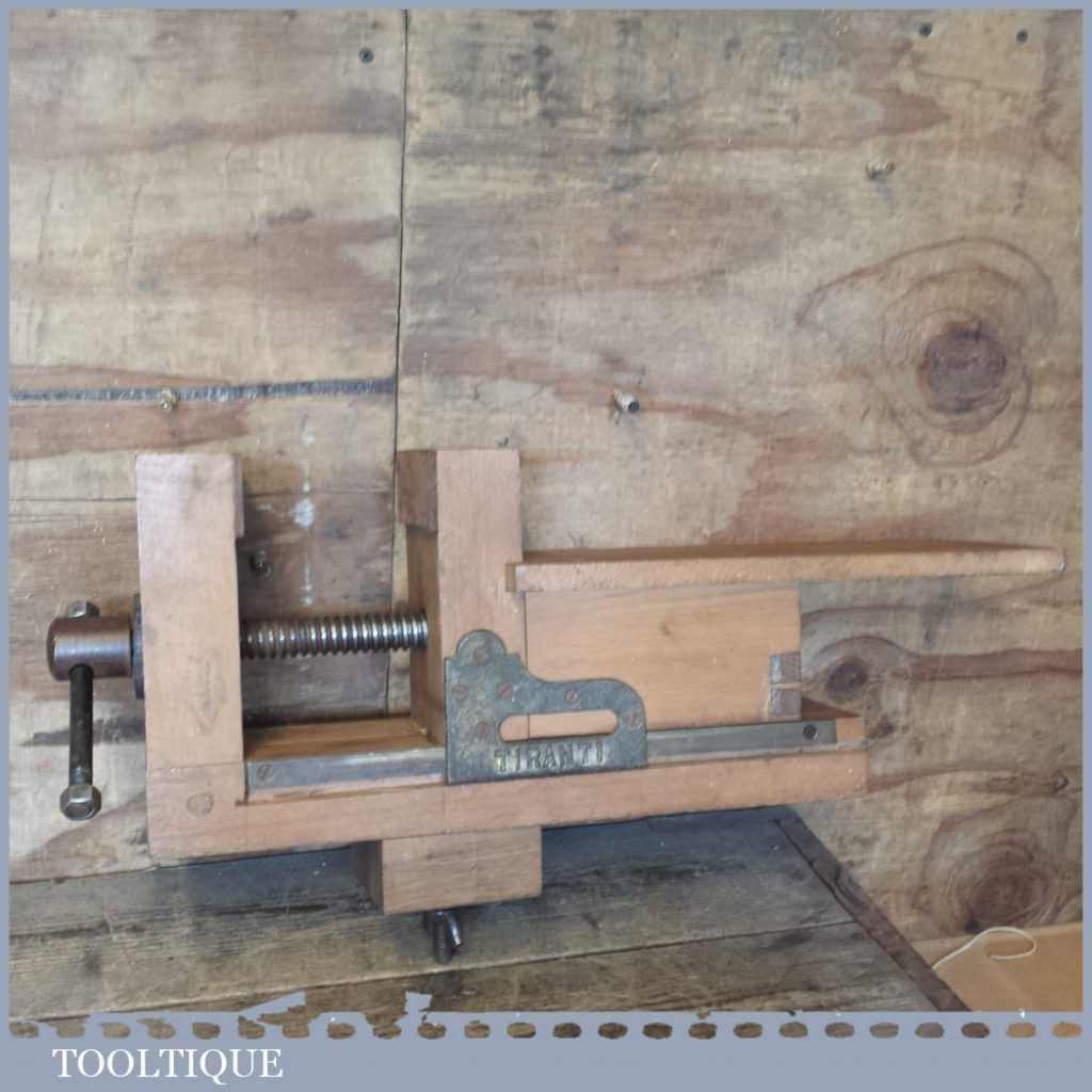 Vintage Tiranti London Beechwood Carving Vice Scopas Chops – Good ...