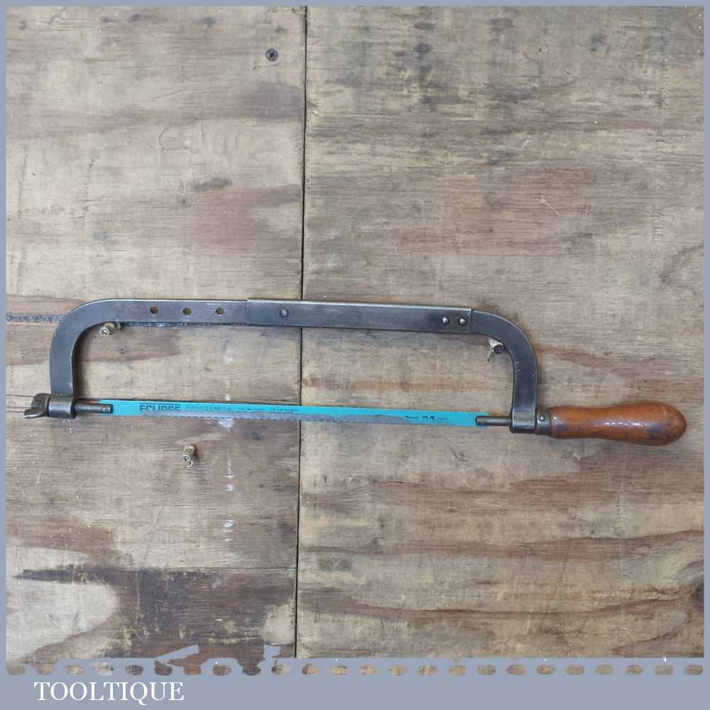 Vintage Goliath Adjustable Cast Steel Hacksaw Suitable For 8-12” Blades ...