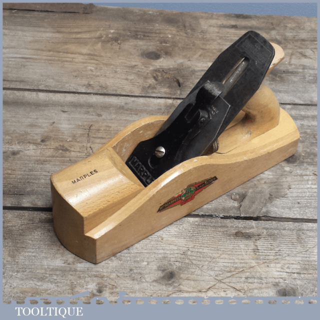 Vintage Marples Transitional Smoothing Plane - Woodworking Tool