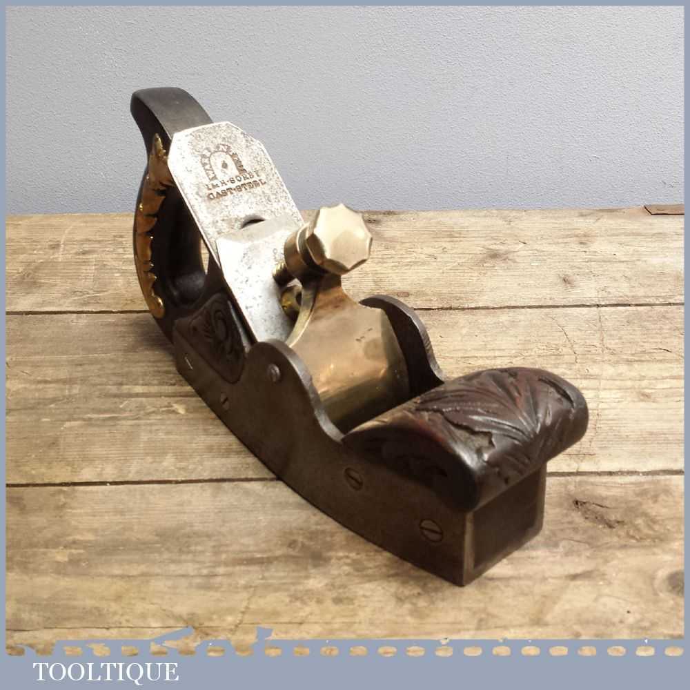 Unusual Ornate Carved 19th Century Antique Infill Smoothing Plane ...