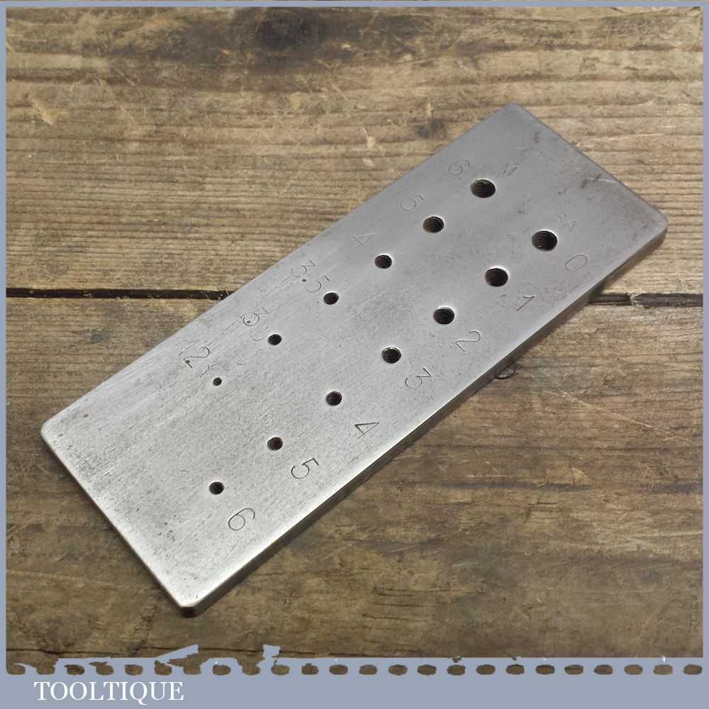 Vintage Engineers BA + Metric Wire Thickness Gauge – Drill Bit Sizing ...