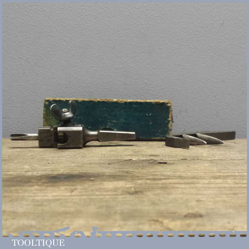 Vintage Engineers Boxed Eclipse No 80 Tank Cutter with 3 no irons-f ...