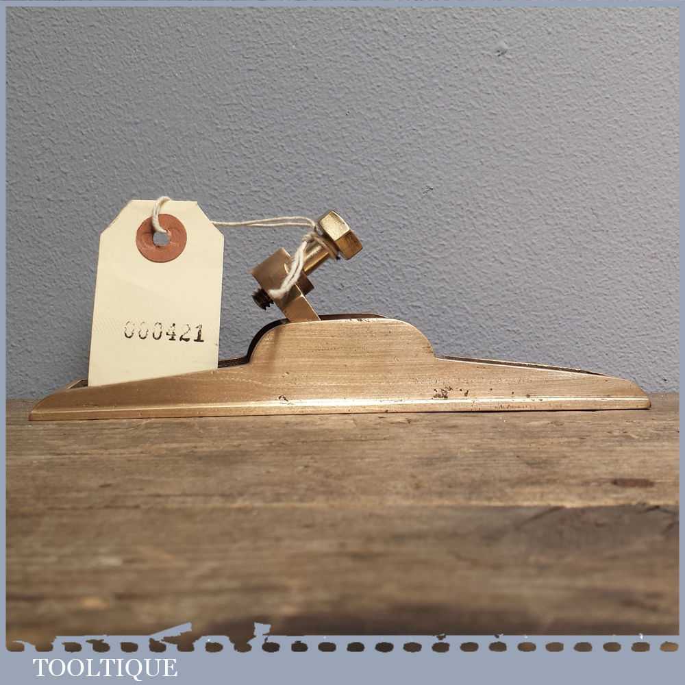 Vintage Pattern Makers Brass Plane Casting – Woodworkers Infill & Shape ...