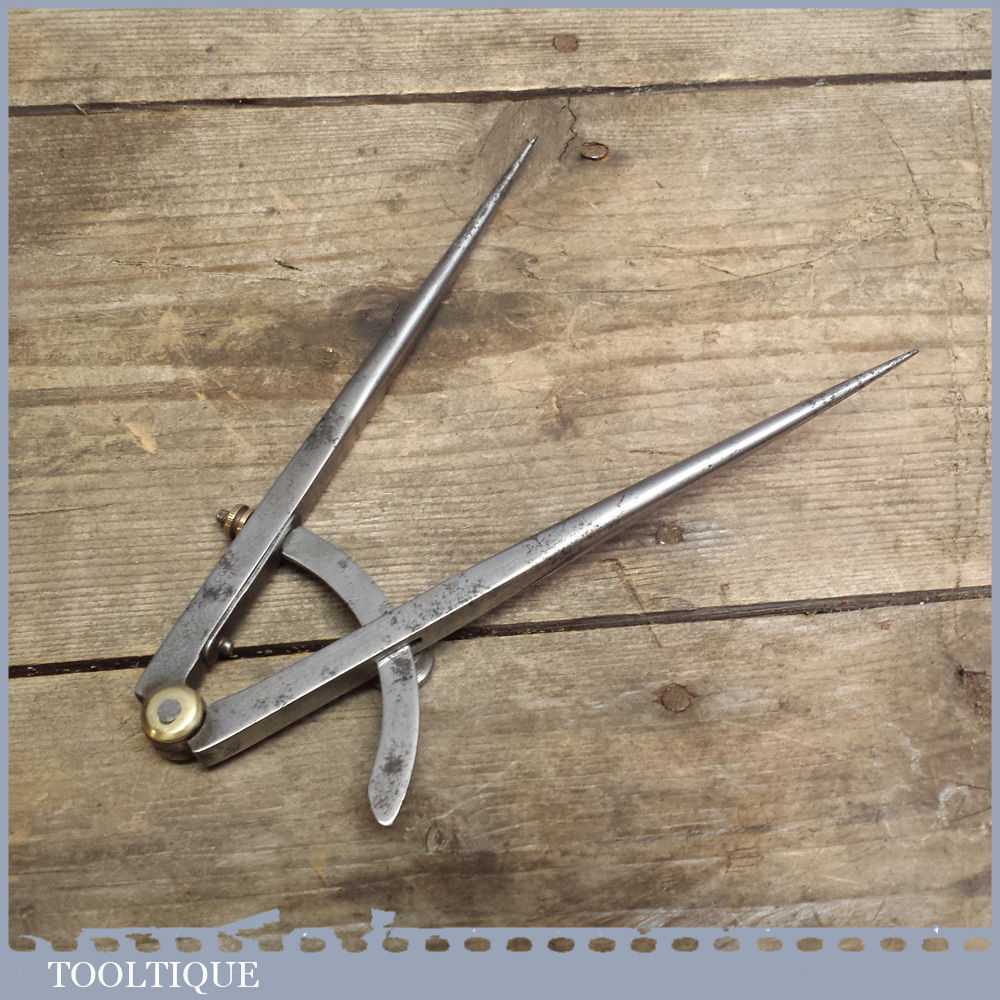 Vintage Quality Pair of 7 Long Steel Dividers – Compass2 | Tooltique