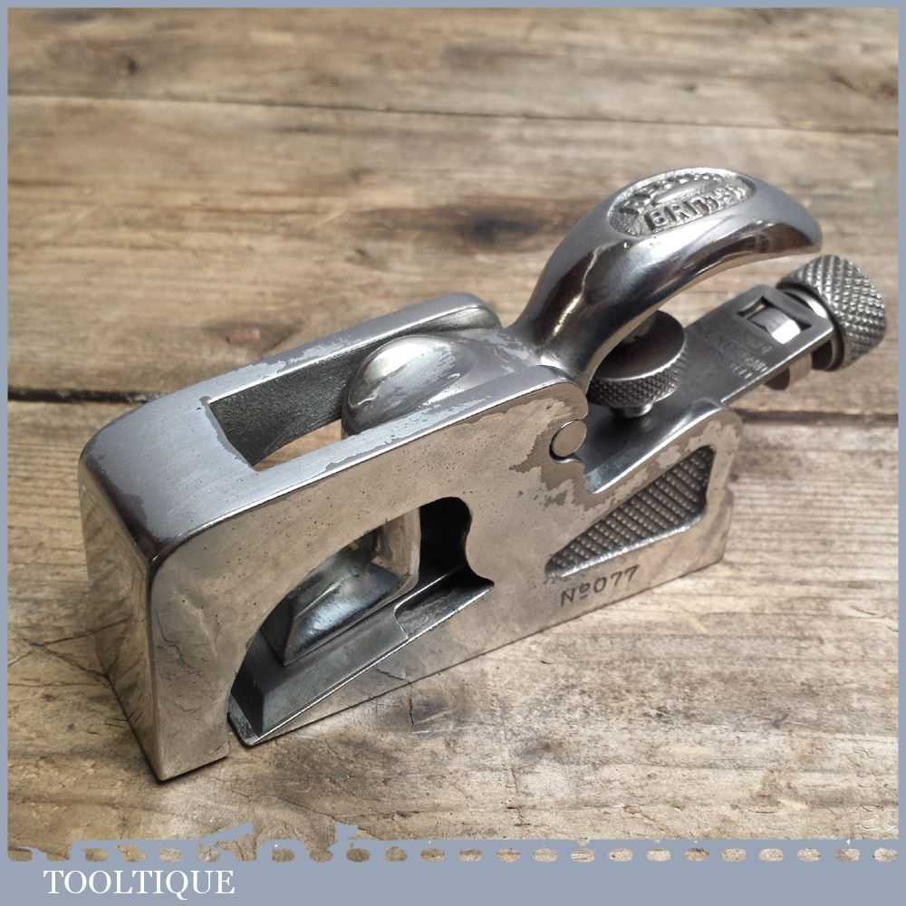 Vintage Record 77A Adjustable Bull Nose Plane – Old Woodworking Tool ...