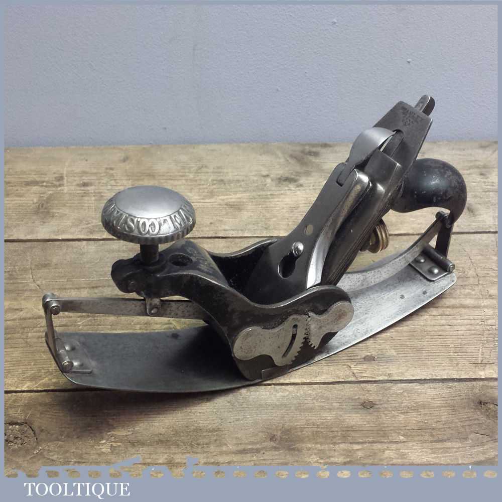 Vintage Stanley Rule & Level Co Compass Plane Model No 113-b | Tooltique