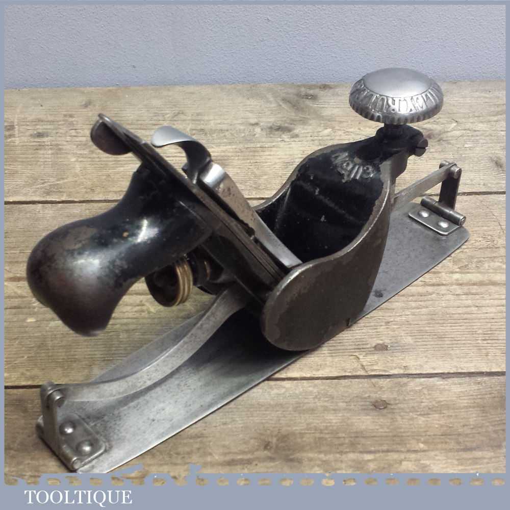 Vintage Stanley Rule & Level Co Compass Plane Model No 113-f | Tooltique