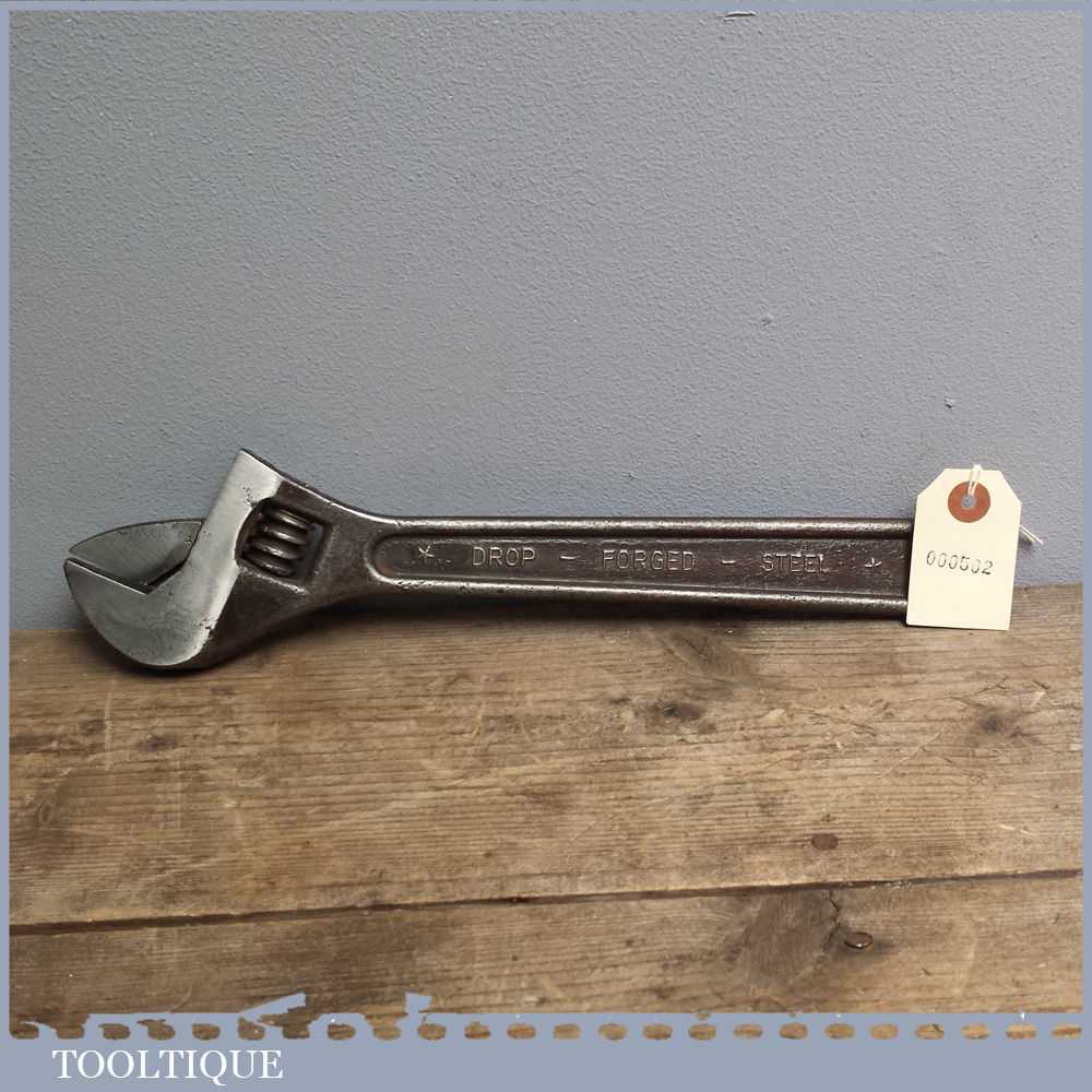 Vintage Zerem No 360 12 Drop Forged Adjustable Spanner – Quality German ...
